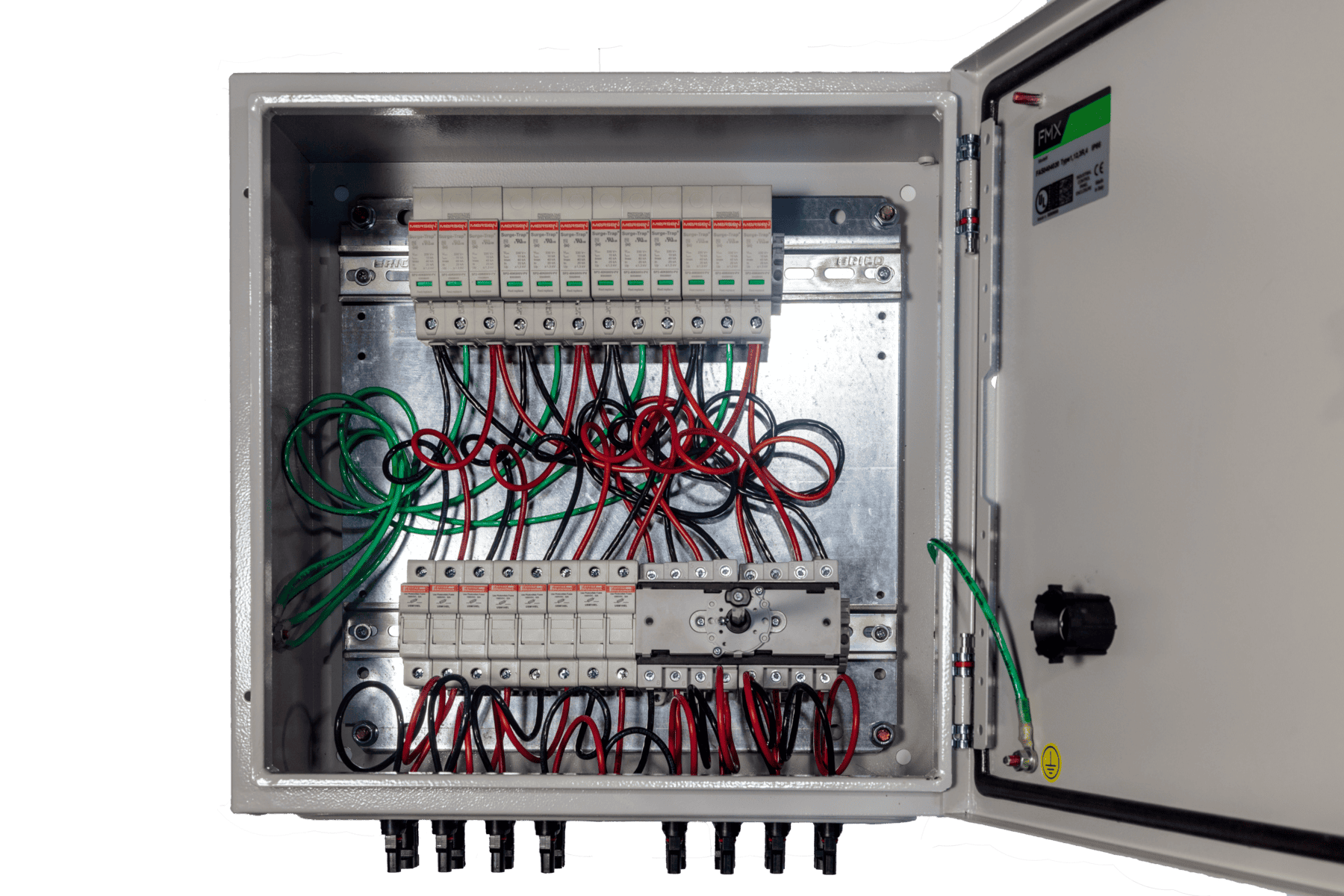 4-String PV Exterior Protection and Disconnect Box | Off-Grid Power Systems